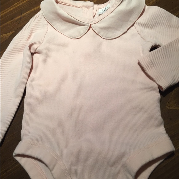 GAP | One Pieces | Baby Gap 62m Long Sleeve Onesie Pink | Poshmark